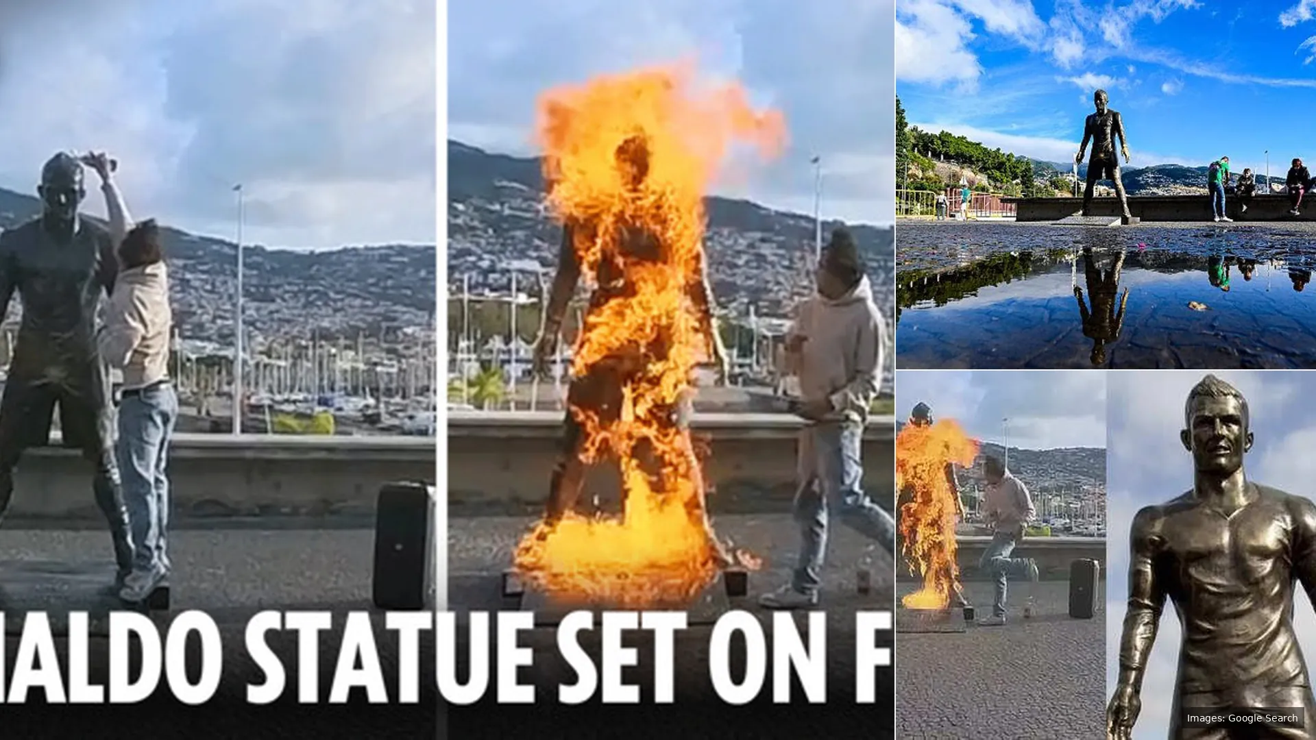 Cristiano Ronaldo Statue Vandalism Sparks Global Fan Reaction | UR ...